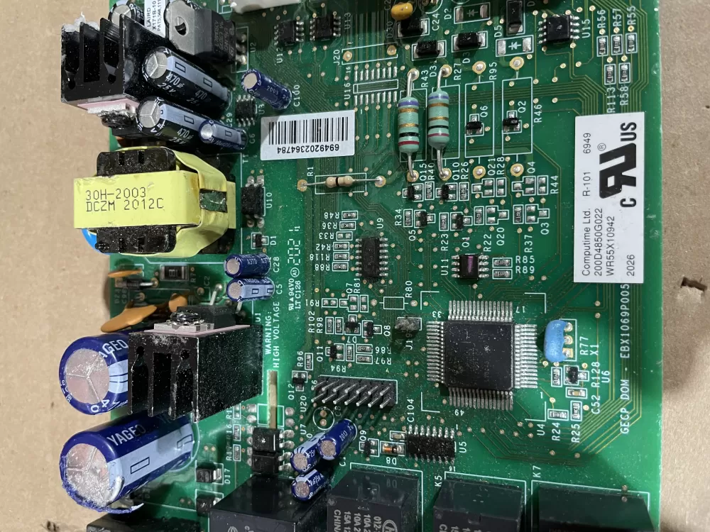GE 200D2260G008 PD00074367 AP7188100 Refrigerator Control Board AZ63484 ...