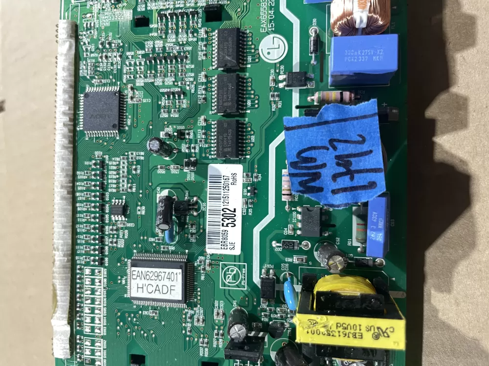 LG EBR80595302 177 Range Control Board AZ72384 | Wm1792