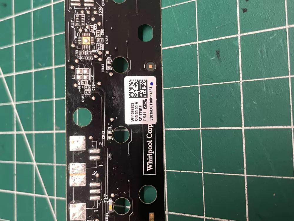 Whirlpool W11093303 Dishwasher Control Board UI Panel AZ202416 | Wmv821