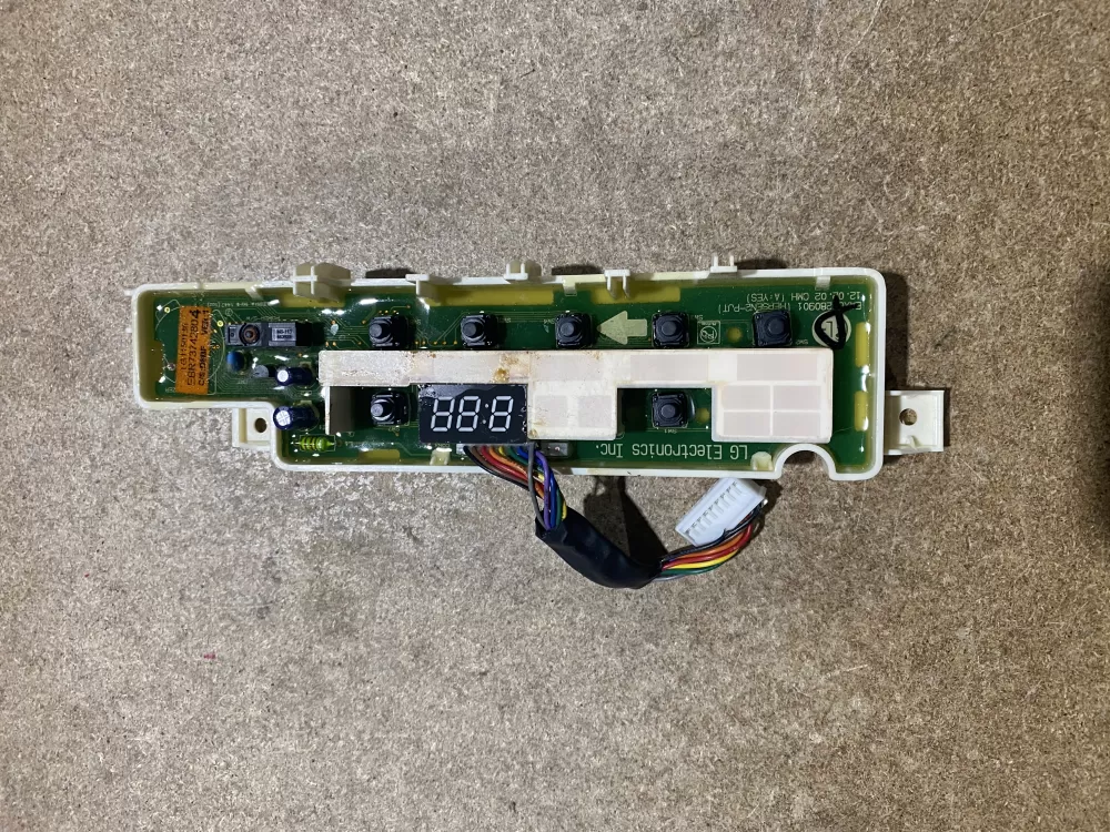 LG EBR73742804 Dishwasher Display Control Board