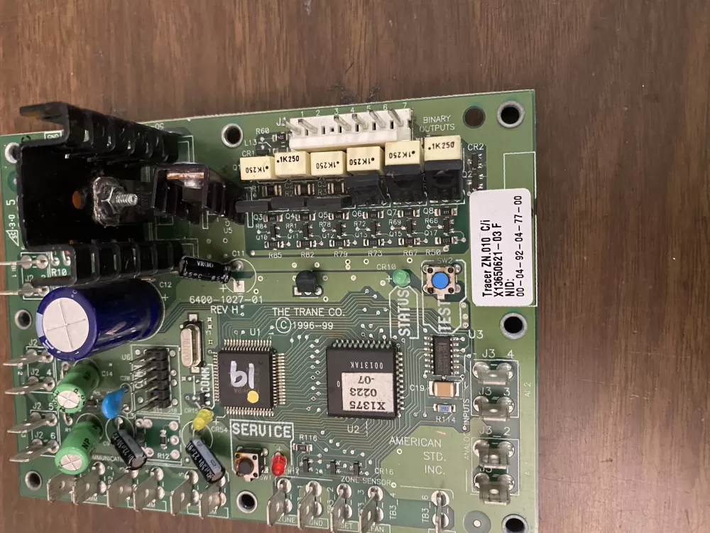 Trane Tracer ZN.010 X13650621-03F Control Circuit Board AZ74426 | BK1642