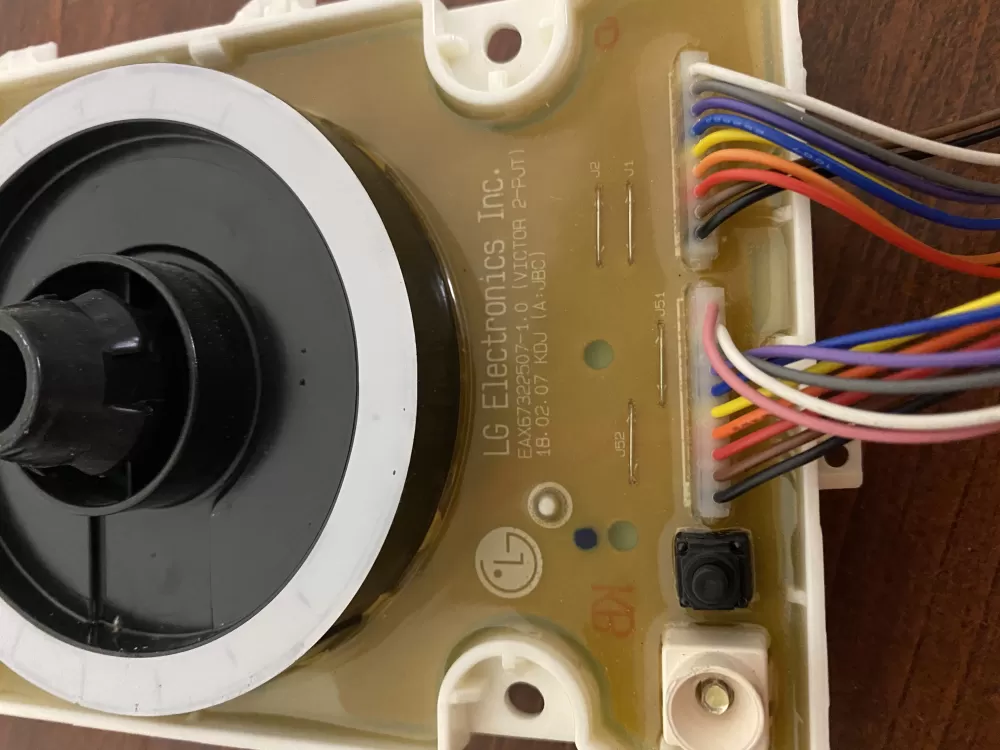 LG EAX67322507 1 Washer Control Board Dial AZ27477 | BK263