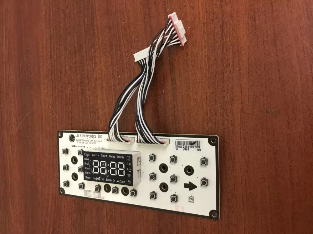 LG Ebr89296001 Range Control Board Pcb Display Assembly