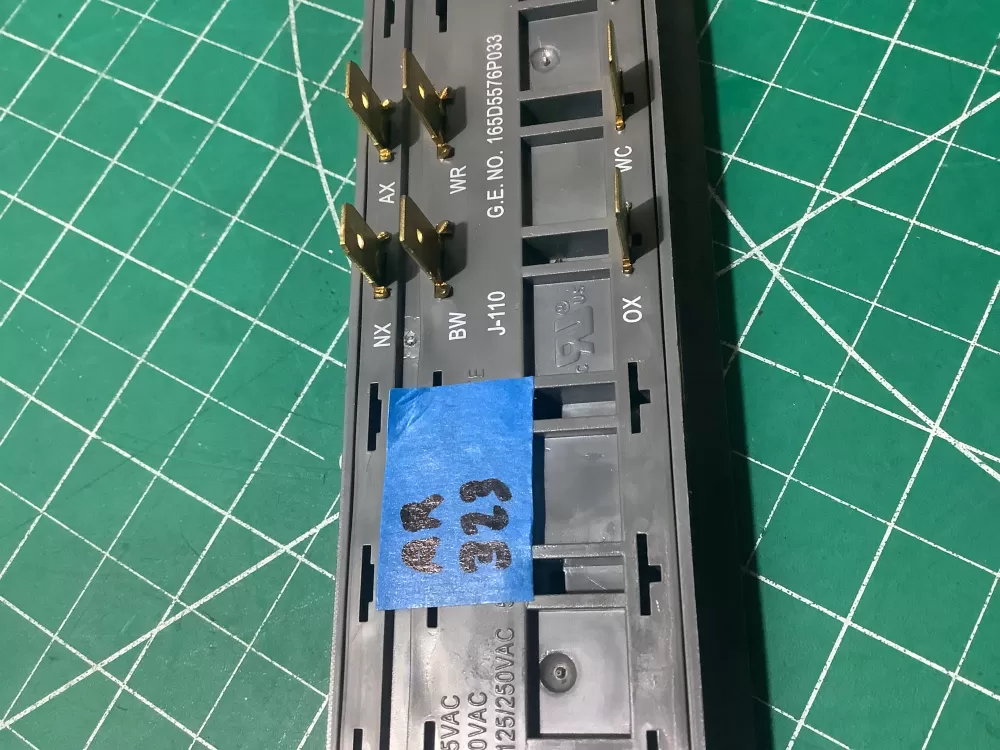 GE Hotpoint 165D5576P033 Dishwasher Button Control Panel AZ190342 | AR323