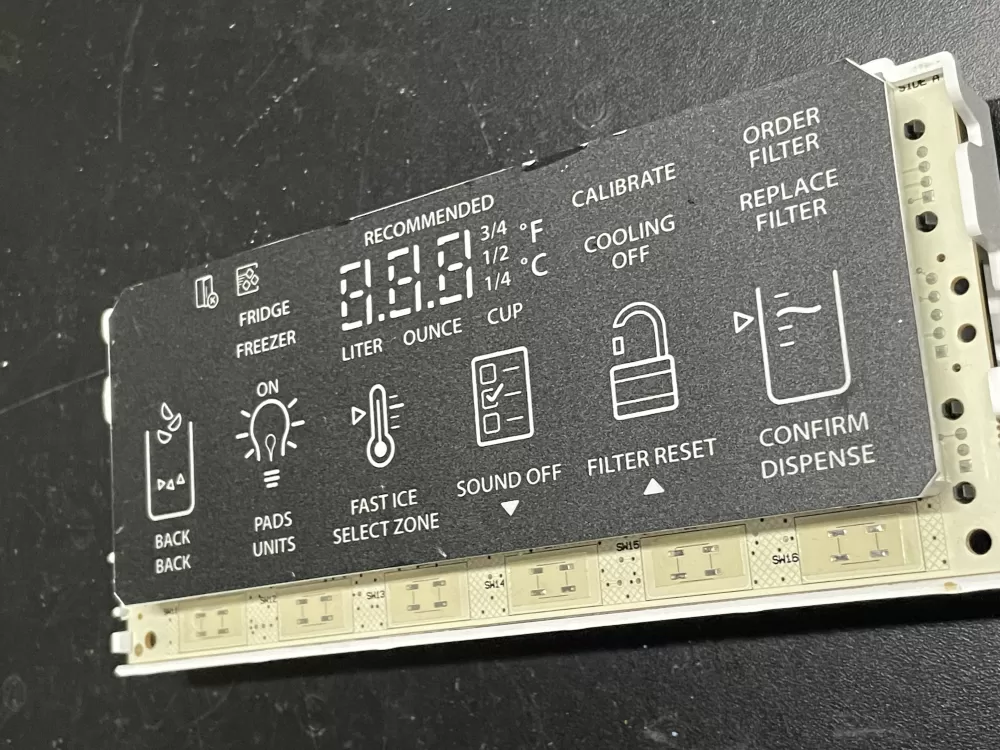 Whirlpool W10701458 Refrigerator Dispenser Control Board AZ3853 | Wm593