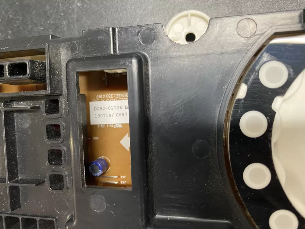 Samsung DC92-01026B Dryer Control Board UI PCB Assembly