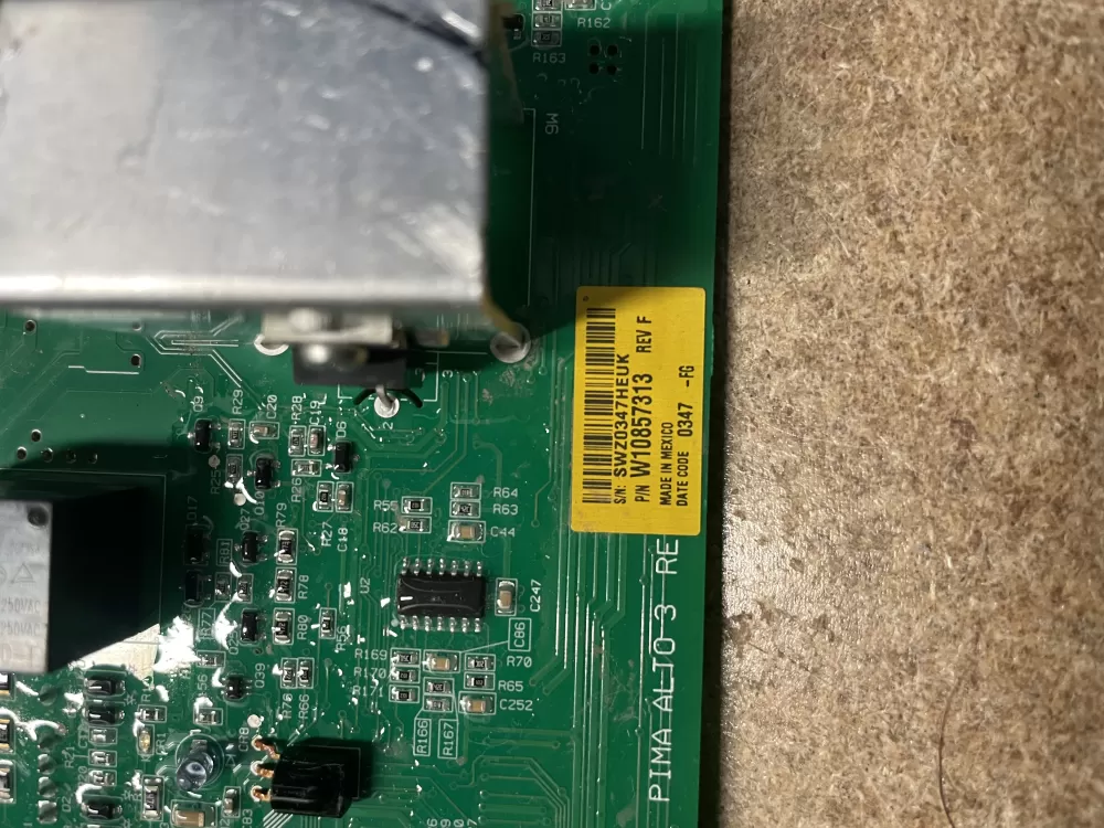Whirlpool Maytag W10857313 W10858633 Washer Control Board AZ6563 | KM1586