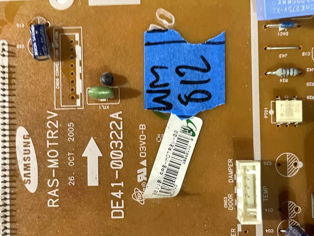 Samsung Maytag DE41 00322A Microwave Control Board AZ158364 | Wm812