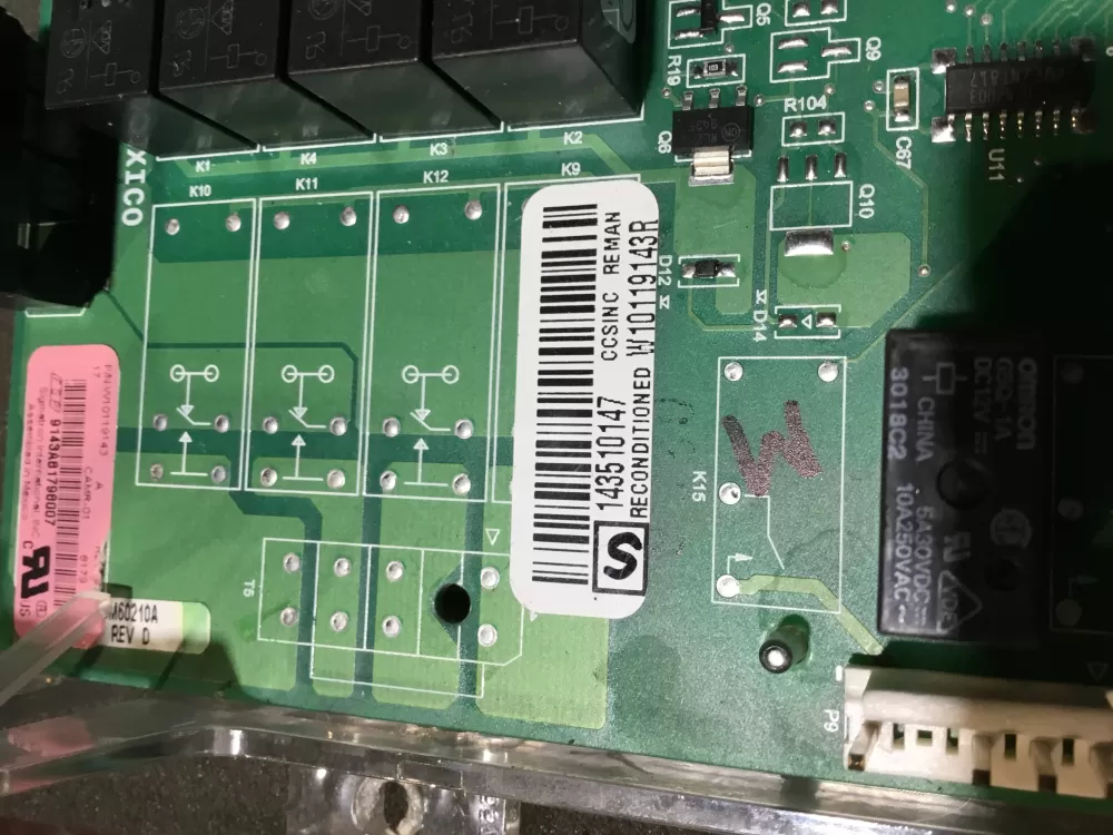 Whirlpool W10119143 WPW10119143 Oven Control Board AZ74400 | NR1861