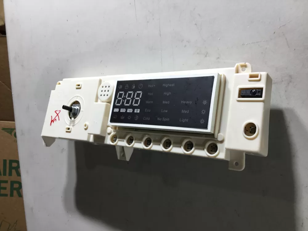 Midea 17138100004343 Washer UI Control Board