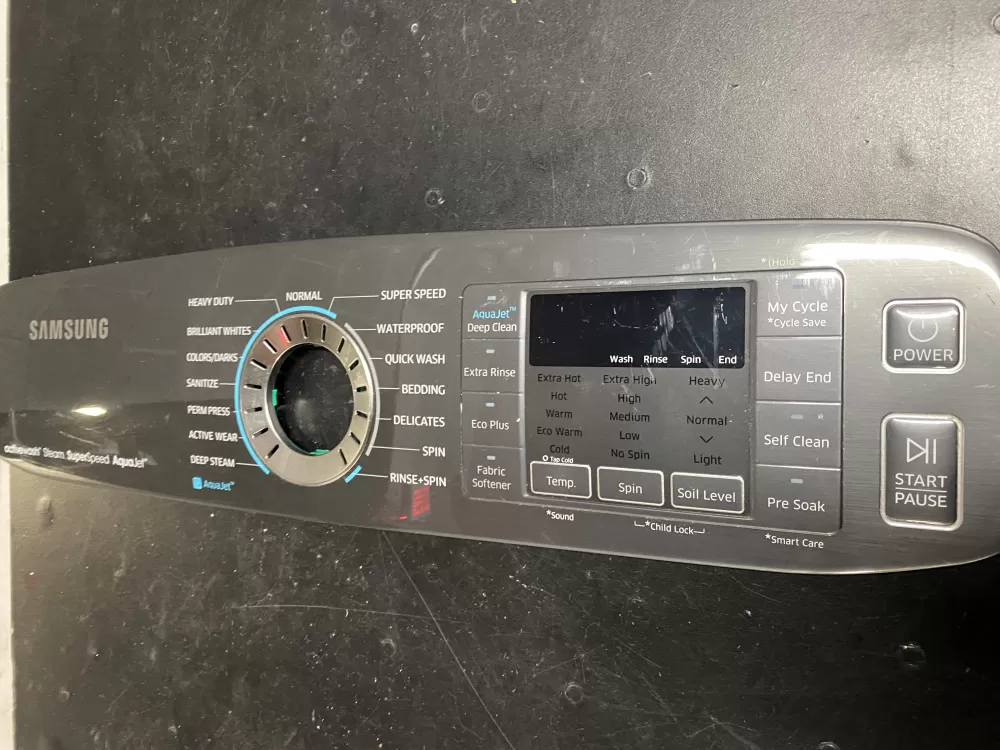 Samsung DC93-00376A Washer UI Touch Sensor Display Board AZ21118 | BKV97