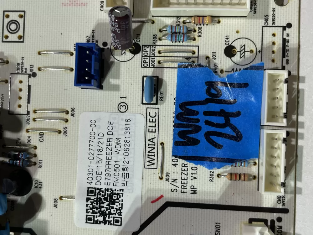 Kenmore 40301-0277700-00 Freezer Control Board AZ143919 | Wm2419