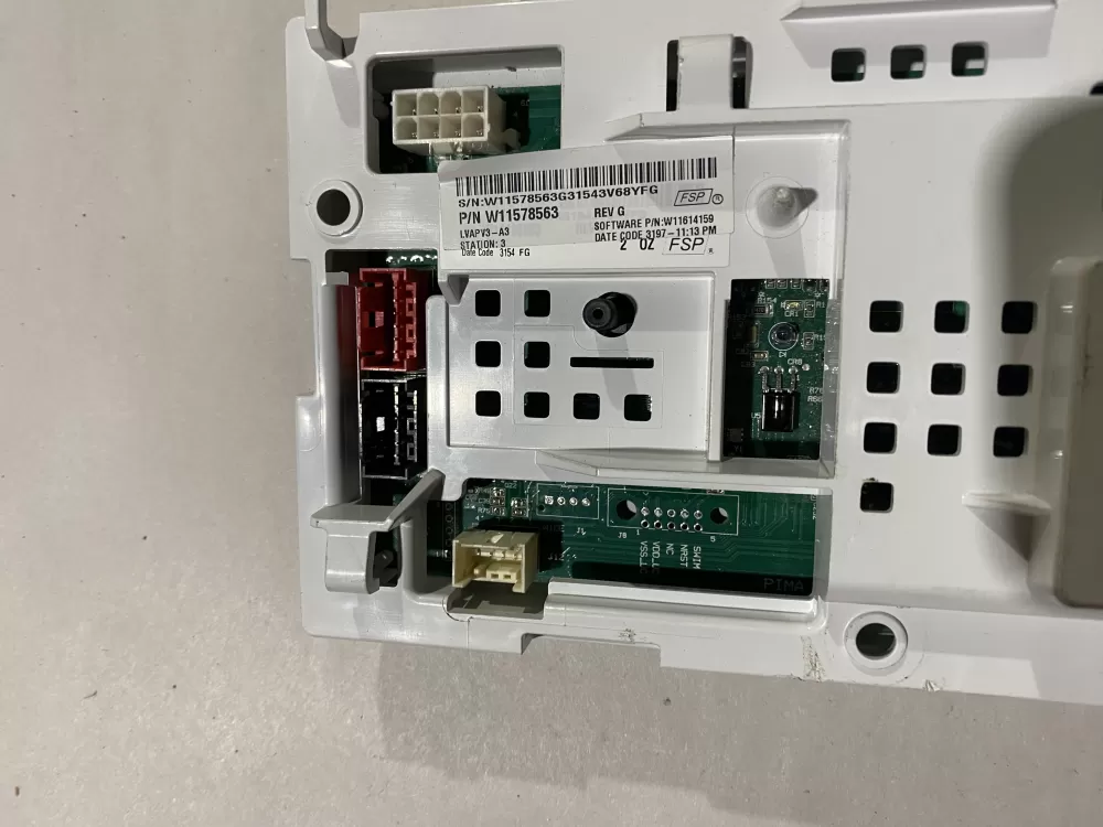 Whirlpool Amana W11578563 W11607637 Washer Control Board Main AZ140413 ...