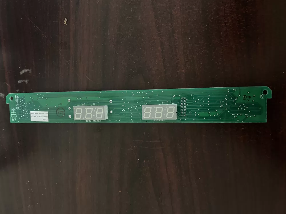 GE Refrigerator Display Control Board