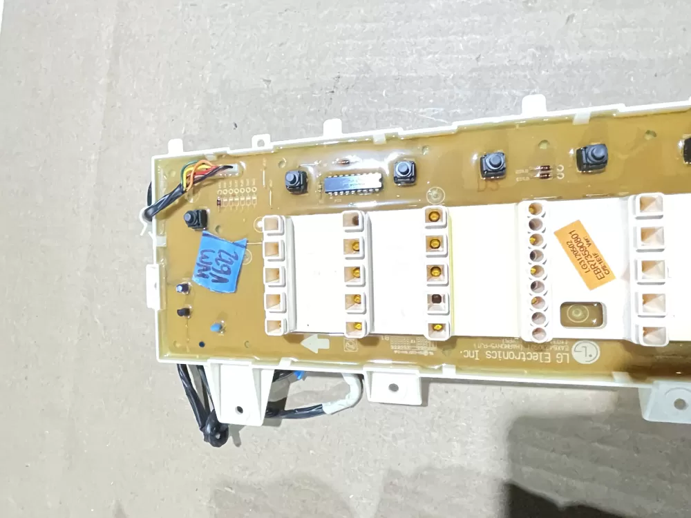 LG EBR73590801 AP5590287 Dryer Display Control Board AZ77137 | Wmv622