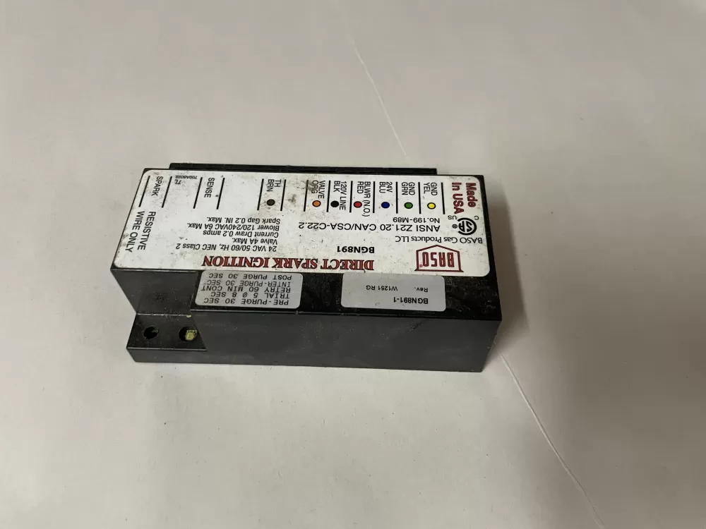 Lennox BGN891-1 Furnace Control Board Spark Ignition Module AZ102776 ...