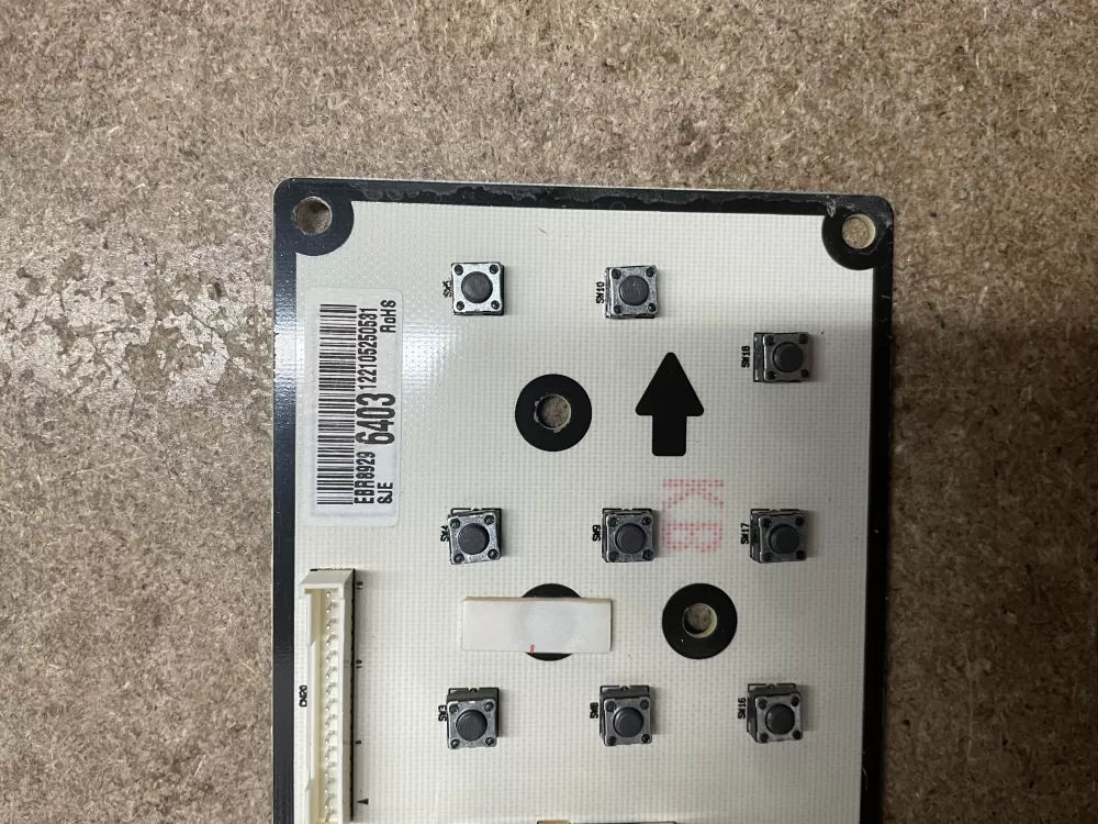 LG EBR89296403 Oven Range UI Display Control Board AZ13643 | KM1566