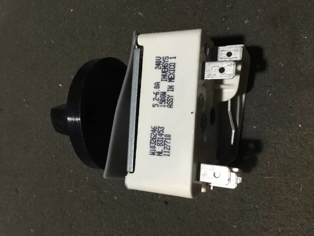 Whirlpool W10326246 Cooktop Infinite Switch AZ108980 | NR491