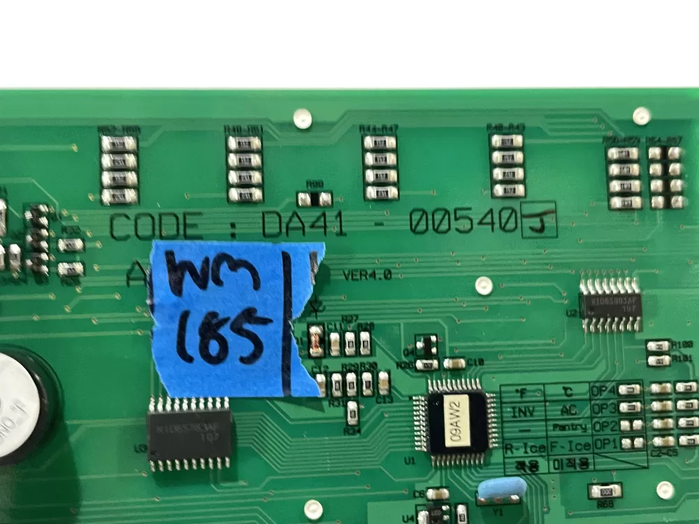 Samsung DA41-00540J Refrigerator Display Control Board Display AZ162197 ...