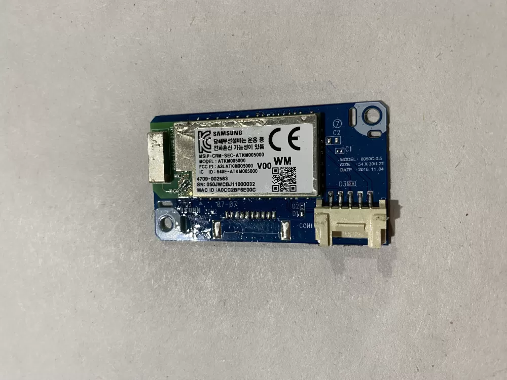 Samsung 4709 002583 Control Board Assembly Kit Wifi Module AZ157650 ...