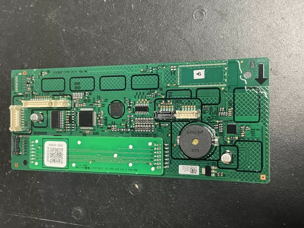 Samsung DC92-02395C Dryer Module Display Board AZ12495 | 641
