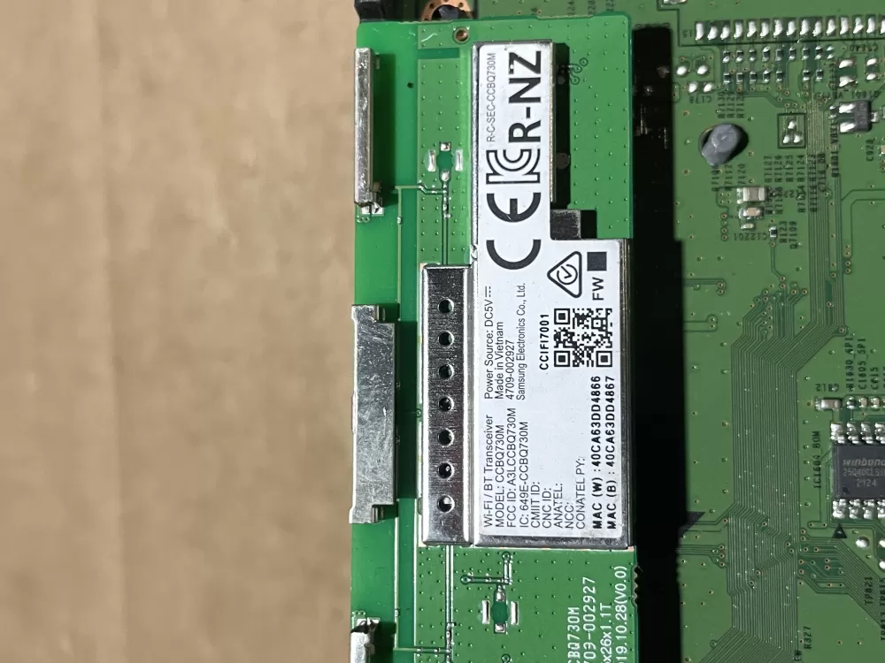 Samsung 4709 002927 Control Board Lan Module