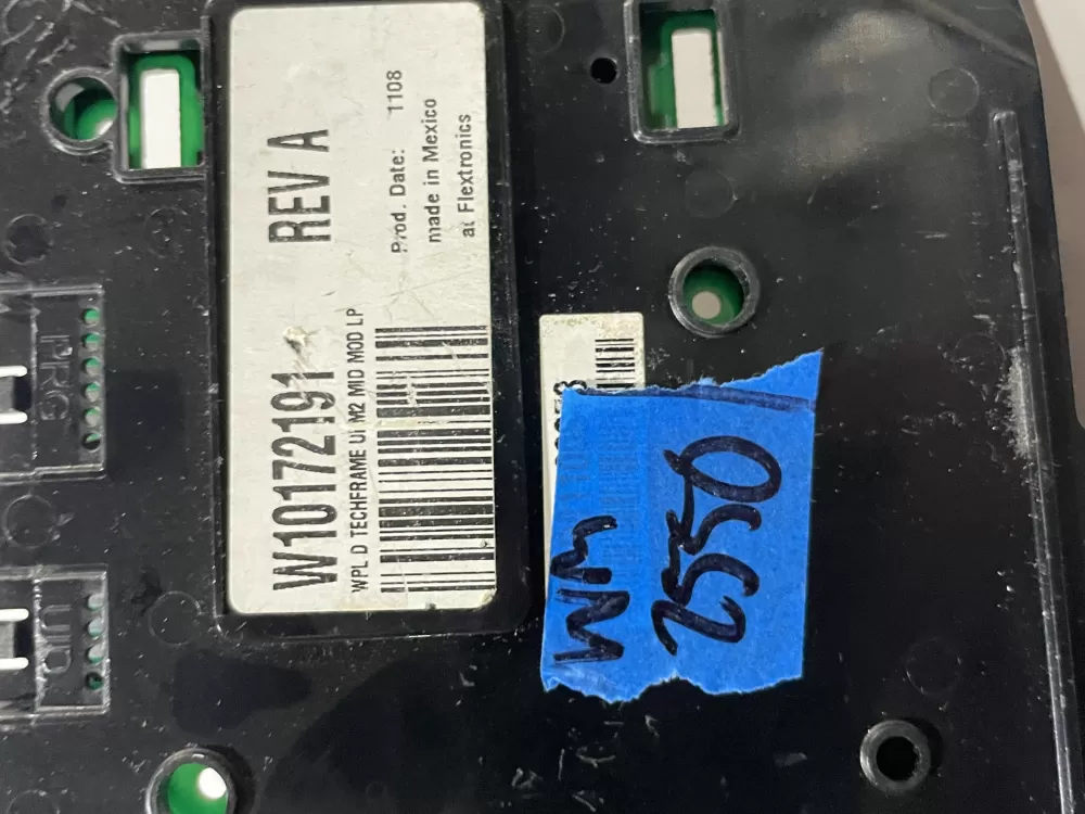 Whirlpool W10172191 W10031410 Dryer Control Board AZ165349 | Wm2550