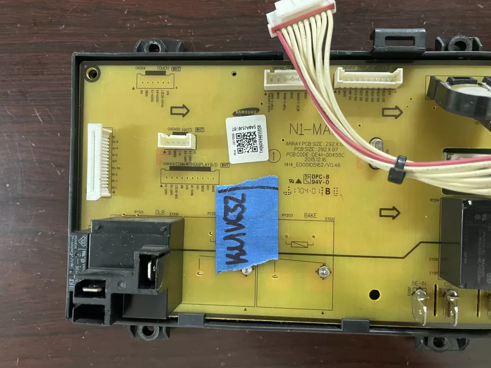 Samsung DE94 03595B Range Oven Control Board AZ77309 | KMV632 | A-Z ...