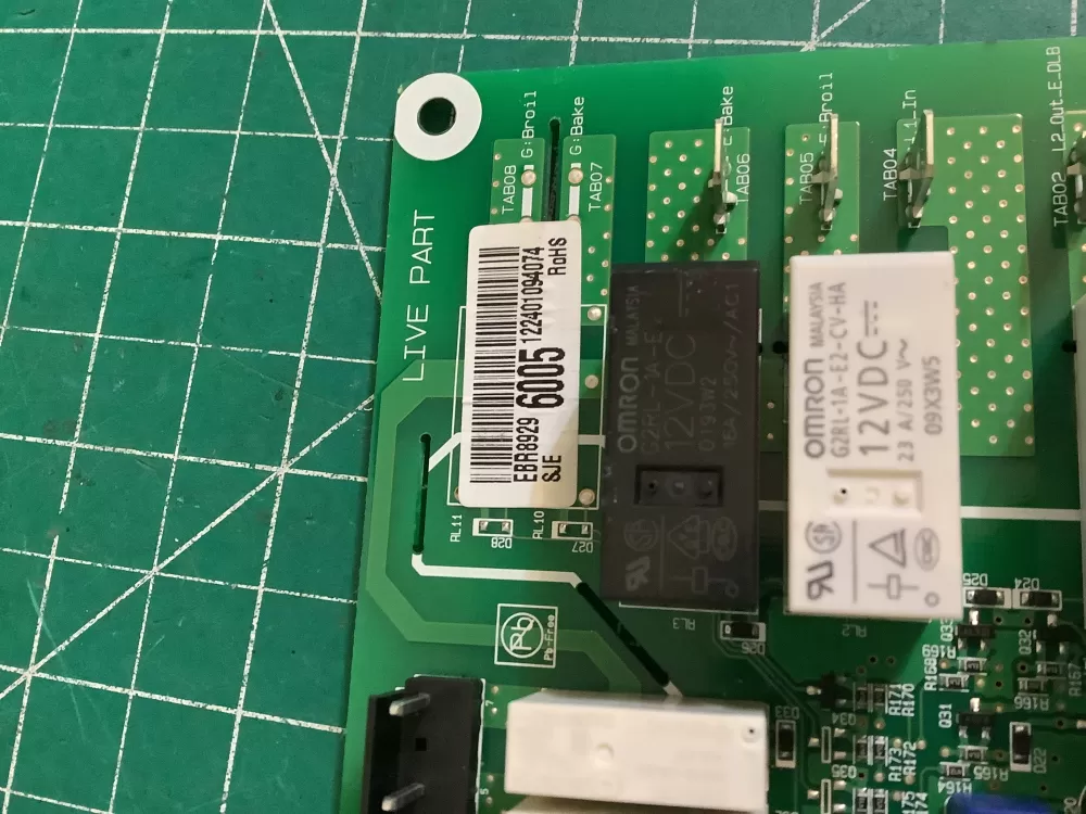 LG EBR89296005 Range Oven Control Board AZ173392 | NR2619