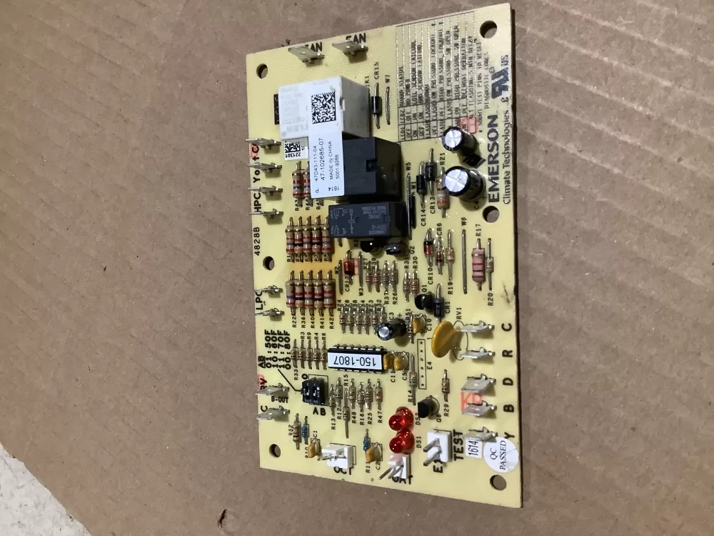 Emerson Rheem 47D43-111-04 Furnace Circuit Control Board AZ109451 ...