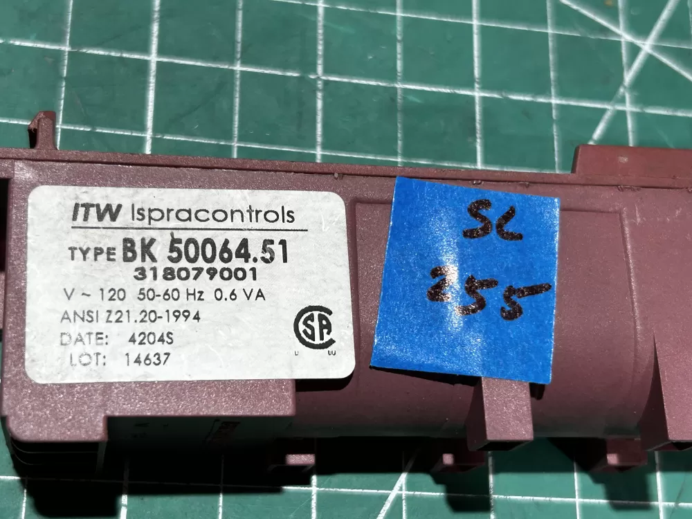 Kenmore Electrolux 318079001 Range Control Board Spark Module AZ180889 ...