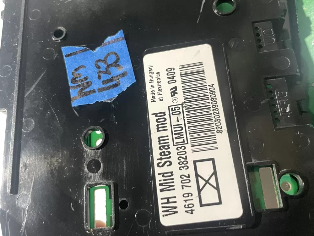 Whirlpool W10180777 Washer Control Board User Interface AZ176333 | Wm433