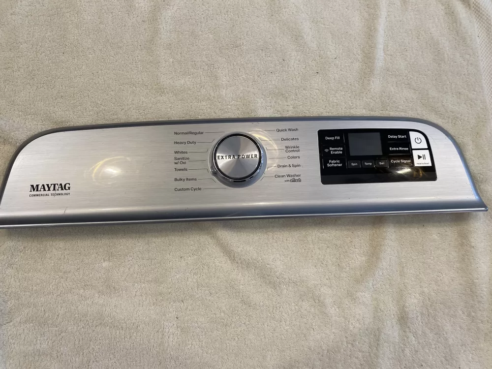 Washer Control Board Touchpad Panel User Interface W11130429 AZ5552 | V351