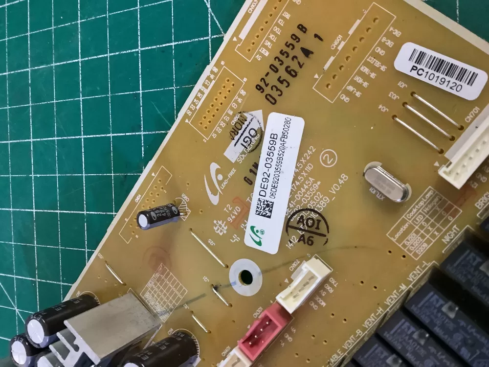 Samsung DE92 03559B De64 02773a Microwave Control Board Panel AZ178763 ...