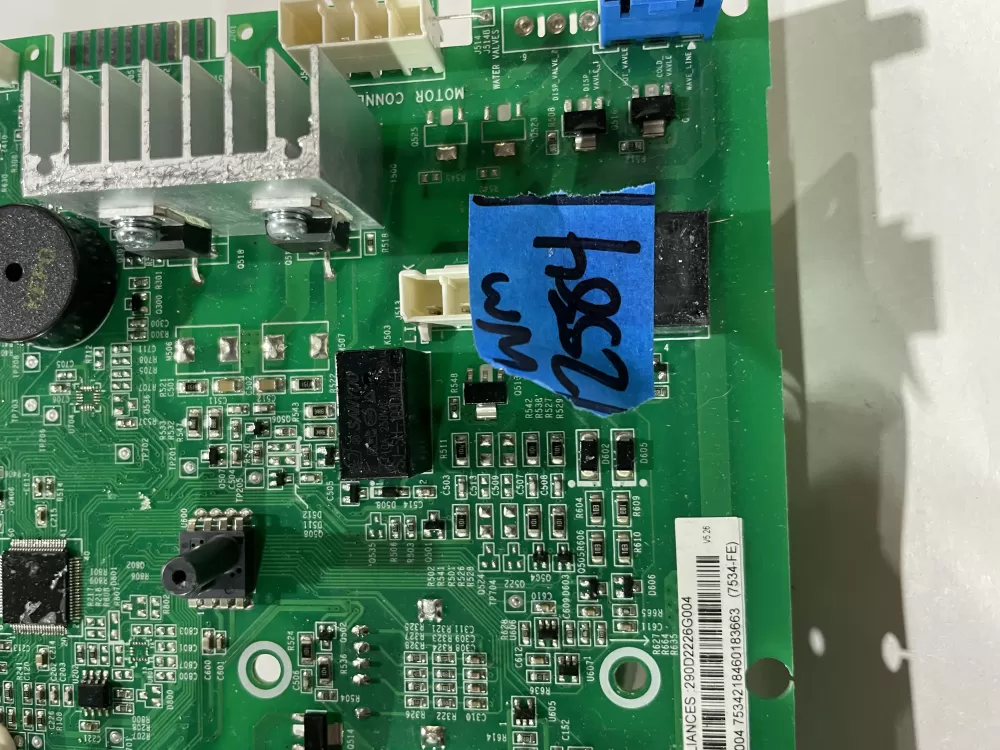 GE WH22X36498 290D2226G004 Washer Control Board AZ168978 | Wm2584